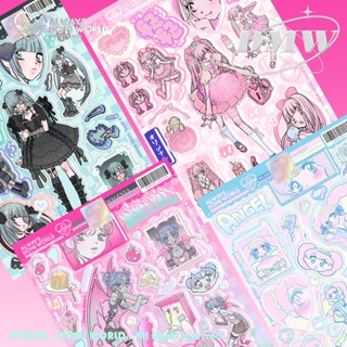 [DOMI WORLD] 4 New Types Of Stickers ( Urusai / Dokki Dokki / Magenta ...