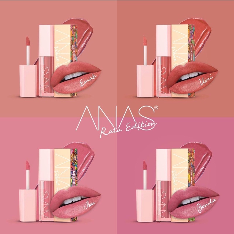 Anas Ratu Edition Lipcream With Free Gift | Shopee Malaysia