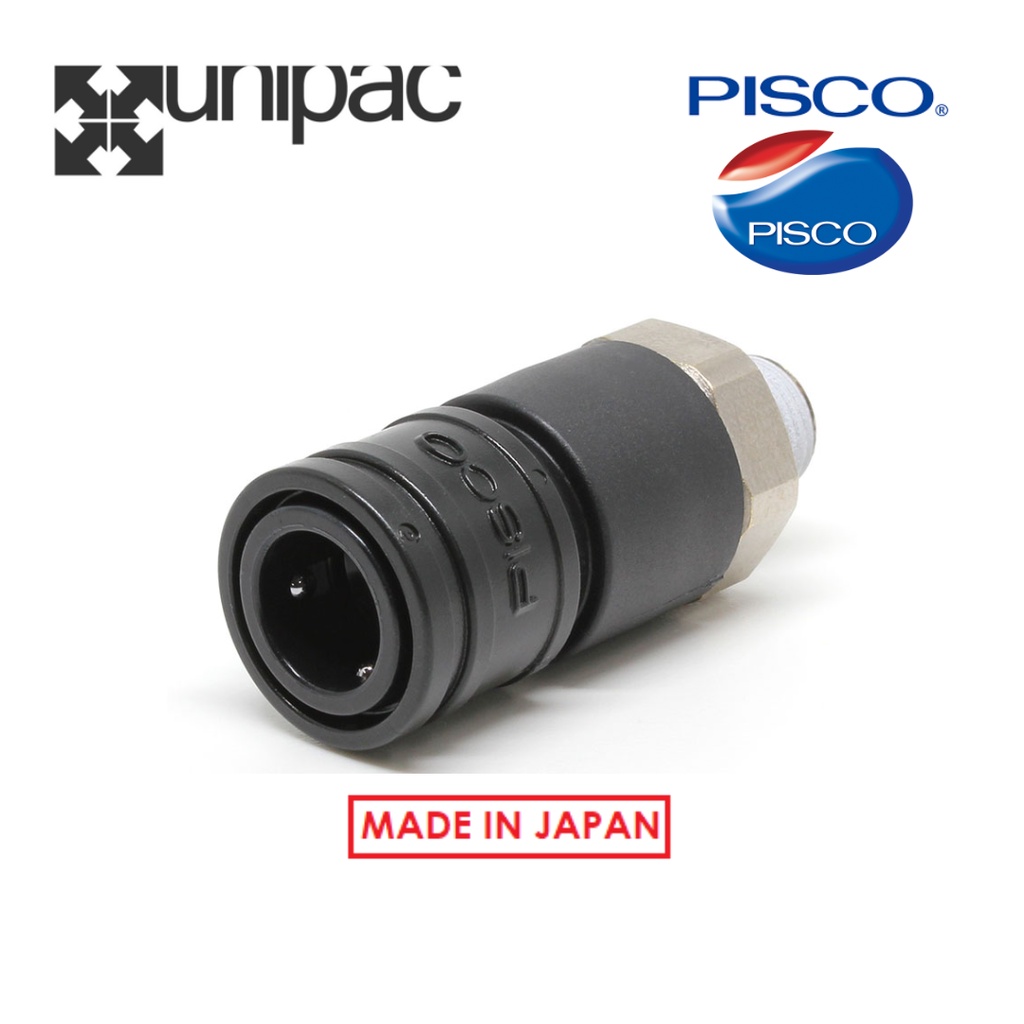 Pneumatic Fitting Pisco Coupling Socket Taper Thread 15-Series CPS15-01B | Shopee Malaysia