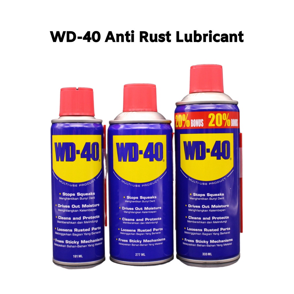 WD-40 Anti Rust Lubricant - Multipurpose Product Spray 12oz [100ml ...
