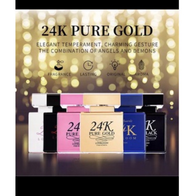 LONKOOM 24K EDP 100ML Original Authentic 100ml EDP Spray | Shopee Malaysia