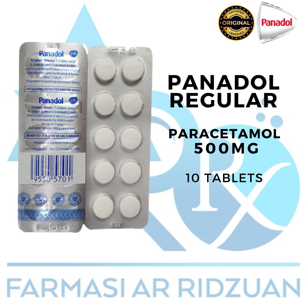 Panadol Regular 500mg | Shopee Malaysia