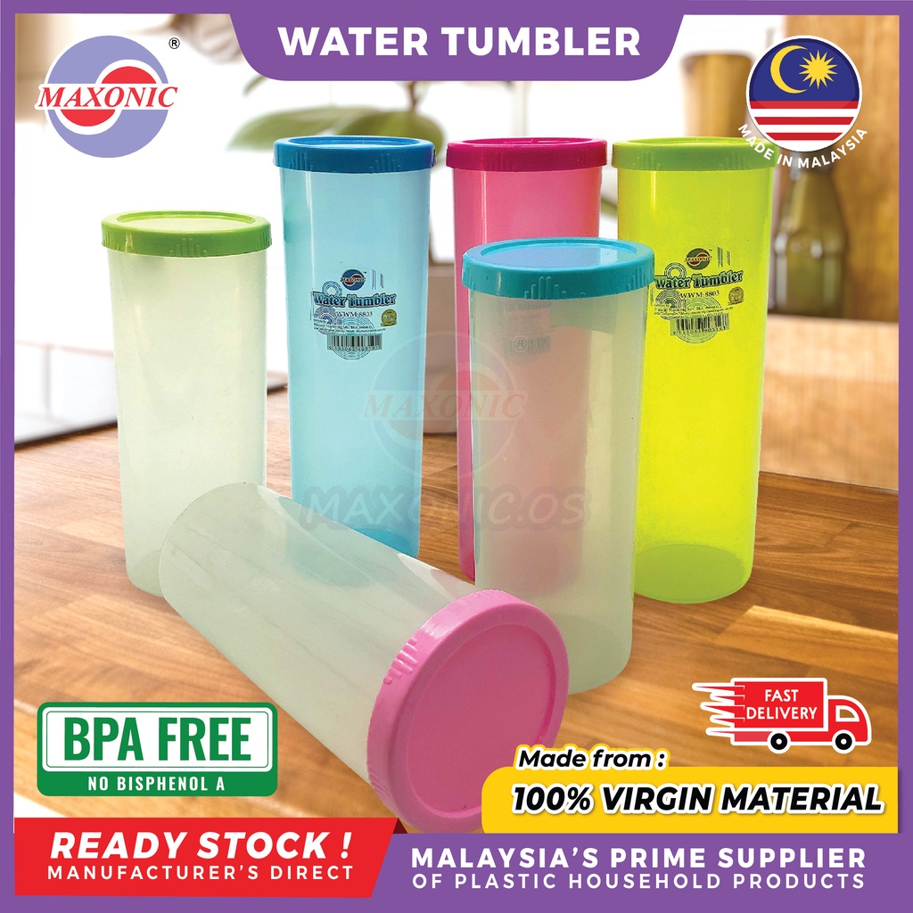 MAXONIC 700/850ML AIR-TIGHT WATER TUMBLER | SHAKER | BOTOL AIR PLASTIK ...