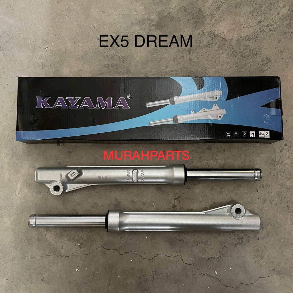 HONDA EX5 DREAM / WAVE100 FRONT FORK ASSY FORK DEPAN BATANG FORK STANDARD WAVE 100 W100 | Shopee ...