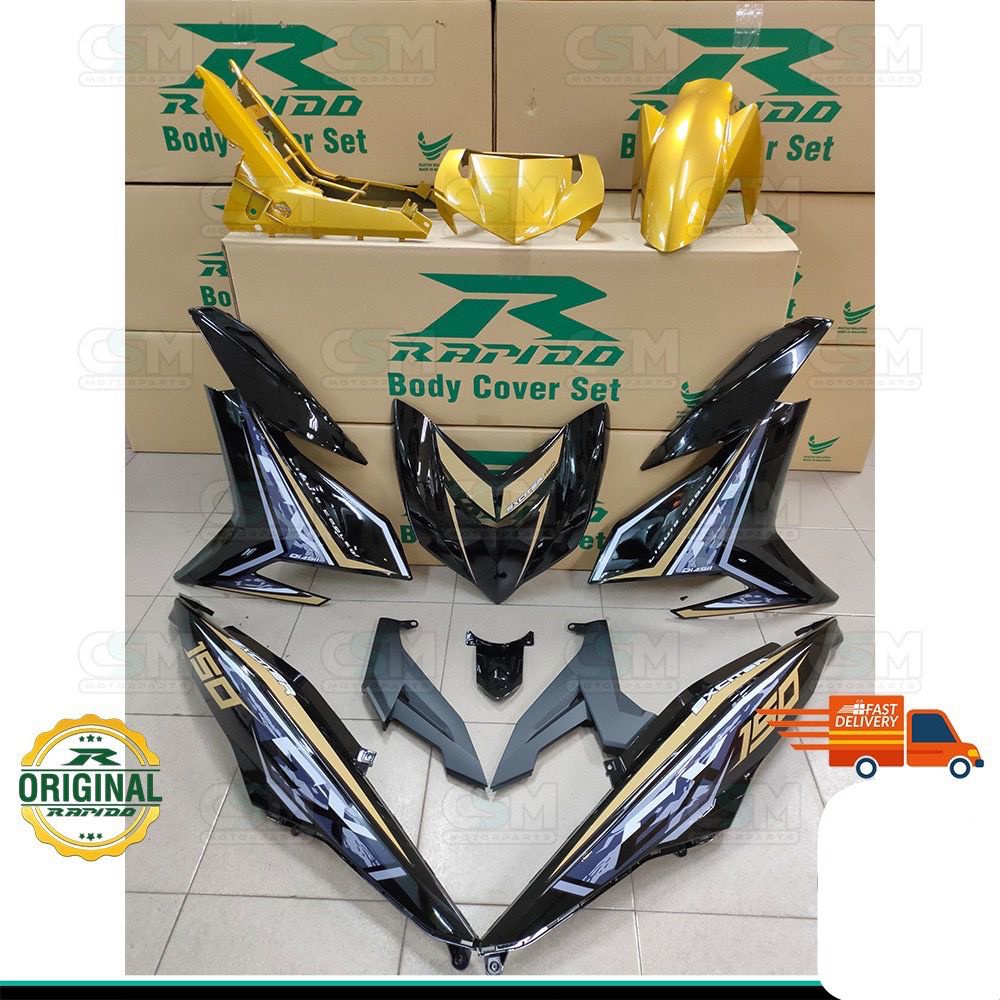 *[READY STOCK] Coverset Bodyset Yamaha EXCITER RC150-32 Y15 Y15ZR V1 V2 ...