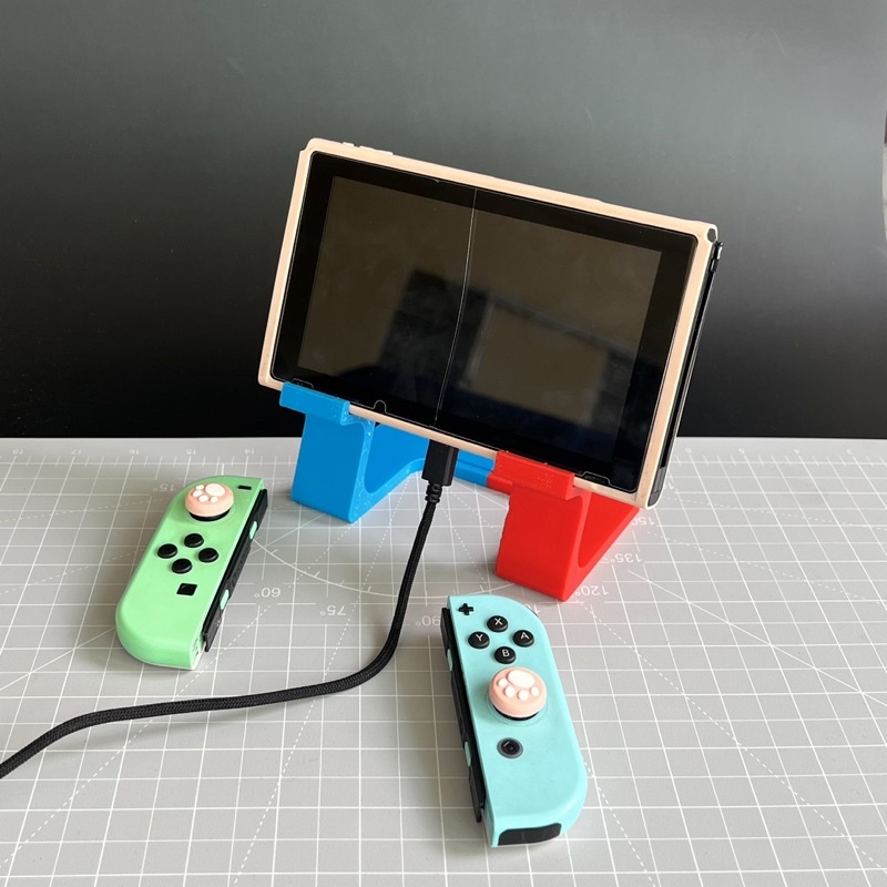 Nintendo Switch portable charging stand (2 colors) - 3D Print | Shopee ...
