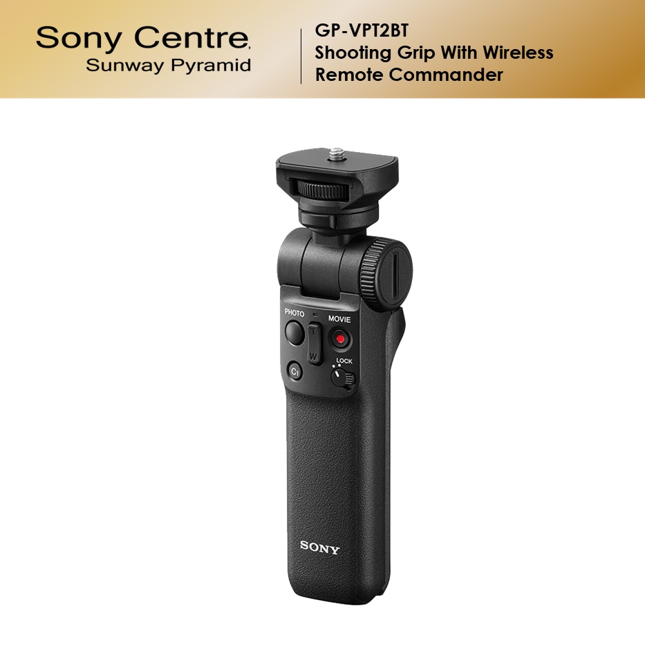 SONY GP-VPT2BT Shooting Grip With Wireless Remote Commander | Shopee ...