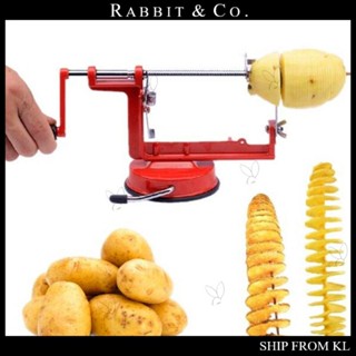 R&C Spiral Potato Slicer Potato Spring Machine Kentang Spring Mesin ...
