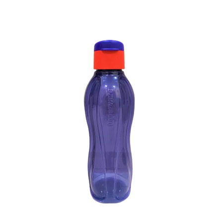 CLEARANCE Tupperware Eco Bottle 1L Sapphire Blue + Red Cap ( With Minor ...