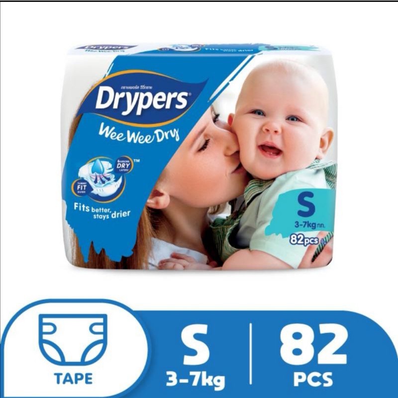 Drypers Wee Wee Dry (BLUE PACK) LIMITED EDITION | Shopee Malaysia