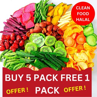 [FREE GIFT] Kerepek Sayur Viral Campur Dried Fruits & Vegetable Mix ...