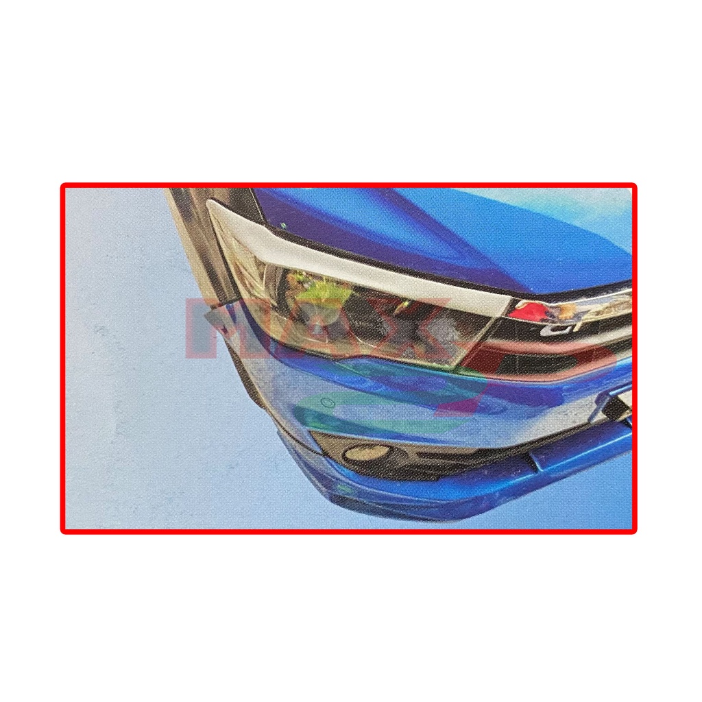Perodua Bezza Front Car Head Lamp Headlamp Eye Lid Eyelid Brow Cover ...