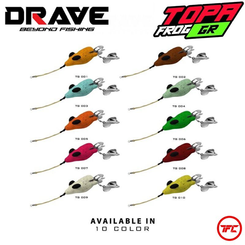NEW DRAVE TOPA FROG GR | Shopee Malaysia