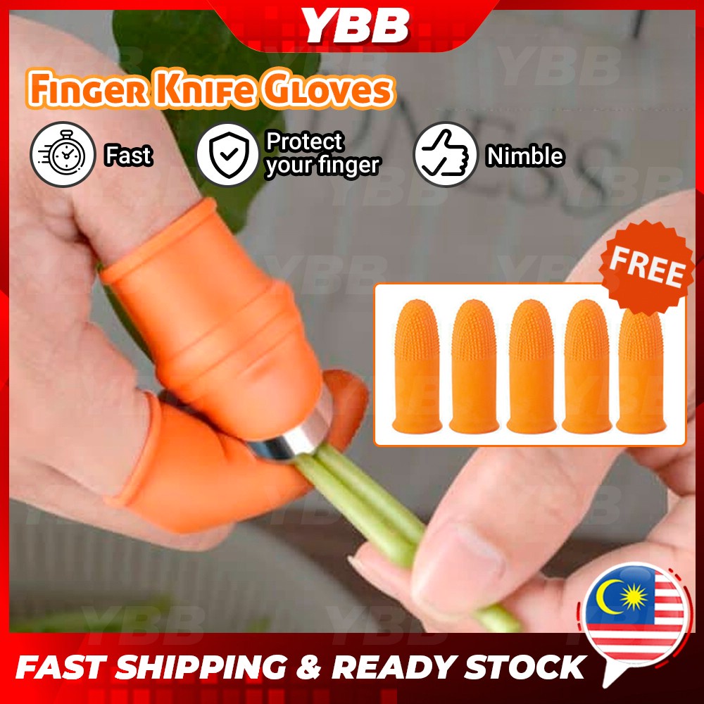 YBB Cutter Finger Cutter Silicone Vegetable Fruit Picker Plant Pruning ...