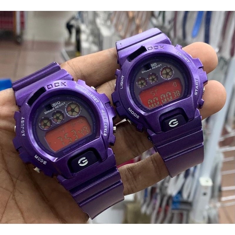 Gshk Purple Couple jam tangan lelaki perempuan , murah | Shopee Malaysia