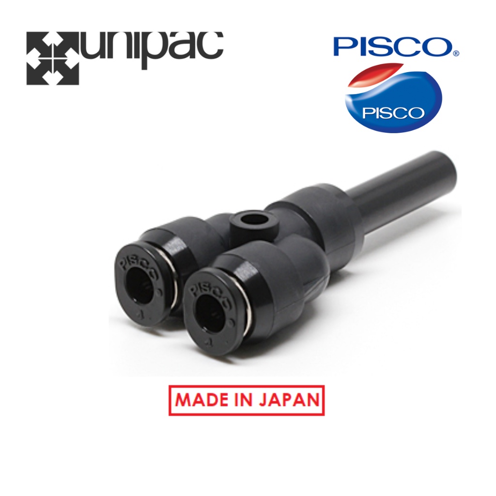 Pneumatic Fitting Pisco Tube Fitting Unequal Plug-in Y PWJ | Shopee Malaysia