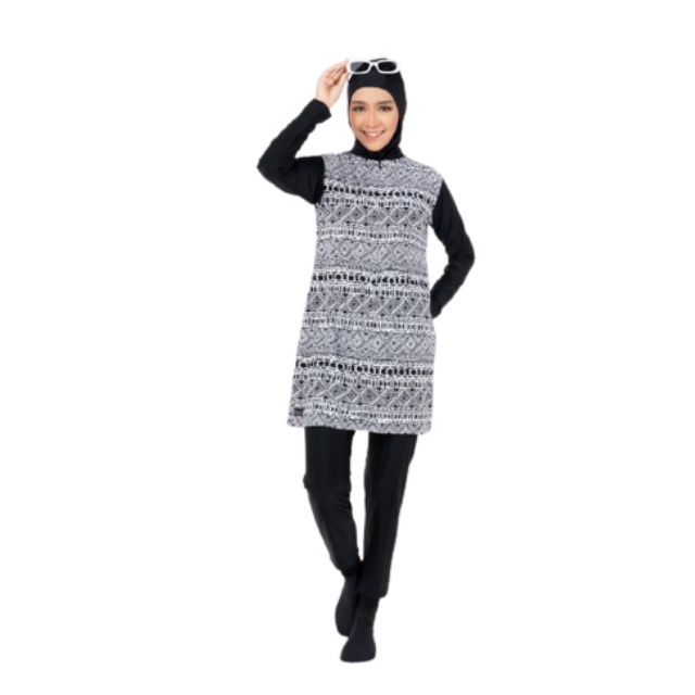 YUNAVALET Women Muslimah Swimming Suit Swimwear / Baju Mandi / Baju ...