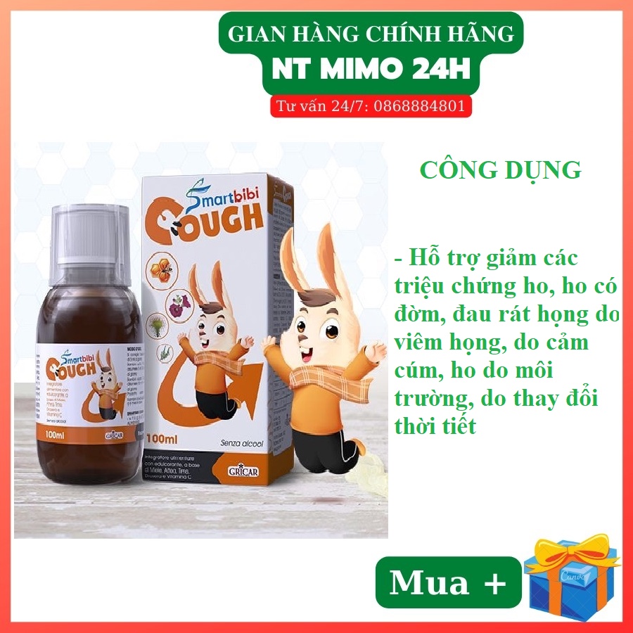 Smartbi Cough Reduction Syrup Helps Reduce Cough Symptoms, Cough With ...