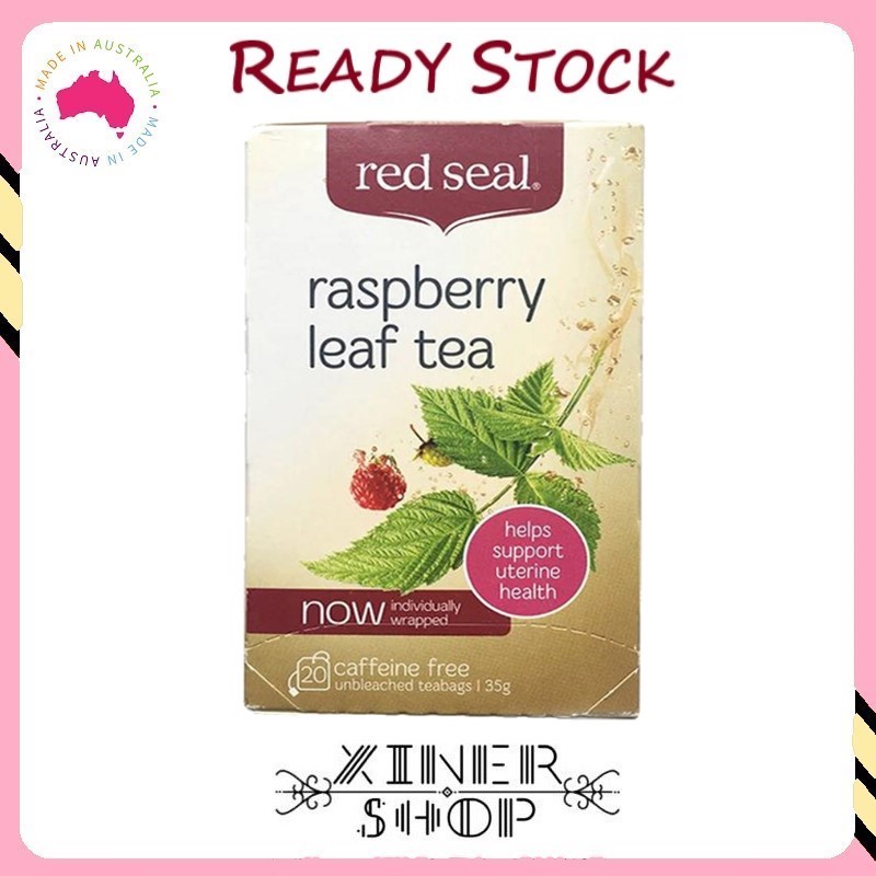 [Ready Stock EXP 01/2025] Red Seal Raspberry Leaf Tea ( 20 teabags 35g ...