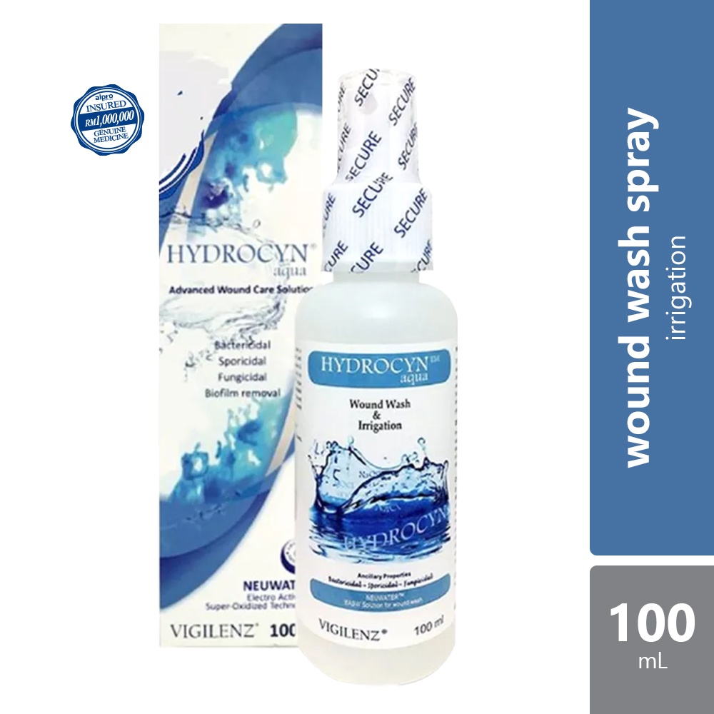 Vigilenz Hydrocyn Aqua Wound Care Spray (100ml) | Shopee Malaysia