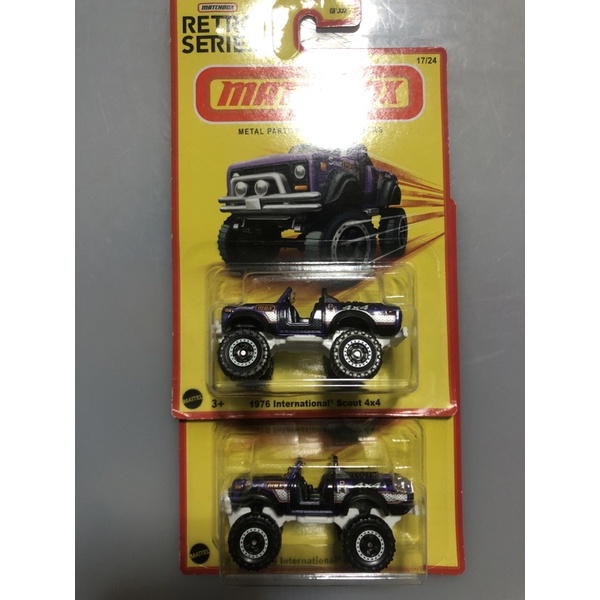 MATCHBOX RETRO SERIES 1976 INTERNATIONAL SCOUT 4x4 | Shopee Malaysia