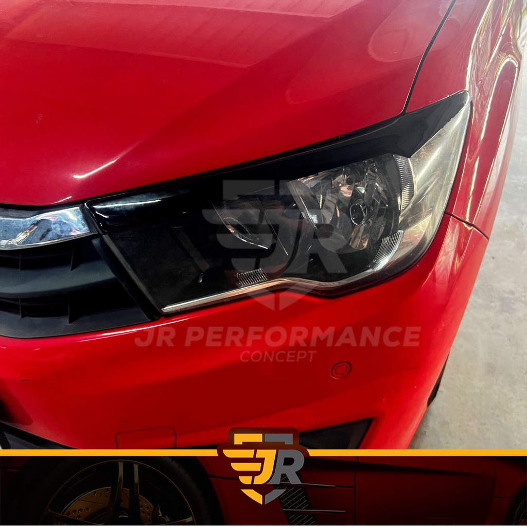 JR Custom Made 2D Eyebrow Eye Cover Eyelid Perodua Bezza Kening Lampu ...