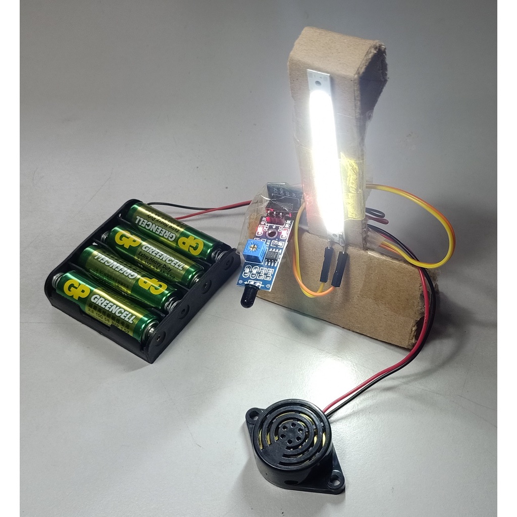 Sensor Api Lampu Automatik Flame Sensor Automatic Lamp Projek Rbt