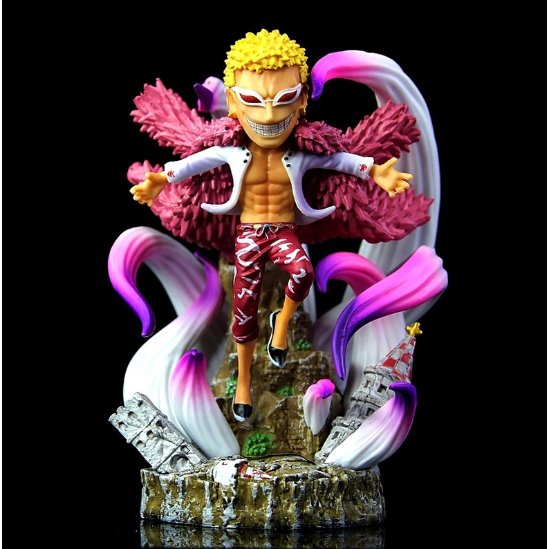 One Piece Dressrosa Donquixote Doflamingo Special Effects GK Statue ...