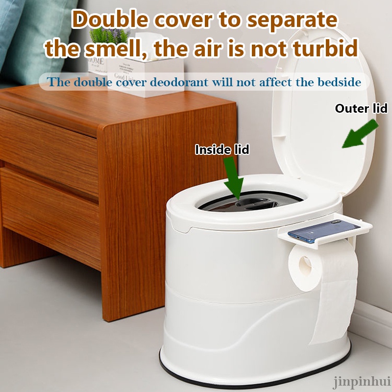 Portable Toilet Bowl Elderly Pregnant Women Adult Seat Toilet Indoor ...
