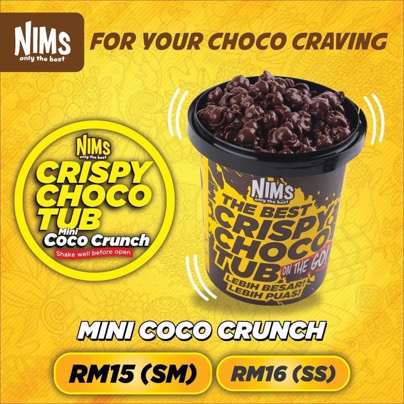 MINI COCO CRUNCH (Crispy Choco Tub) | Shopee Malaysia