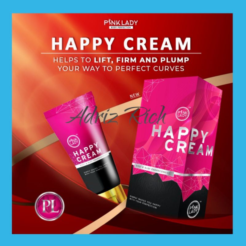 HAPPY CREAM UNTUK MANTAPKAN BREAST ORIGINAL HQ PINK LADY | Shopee Malaysia