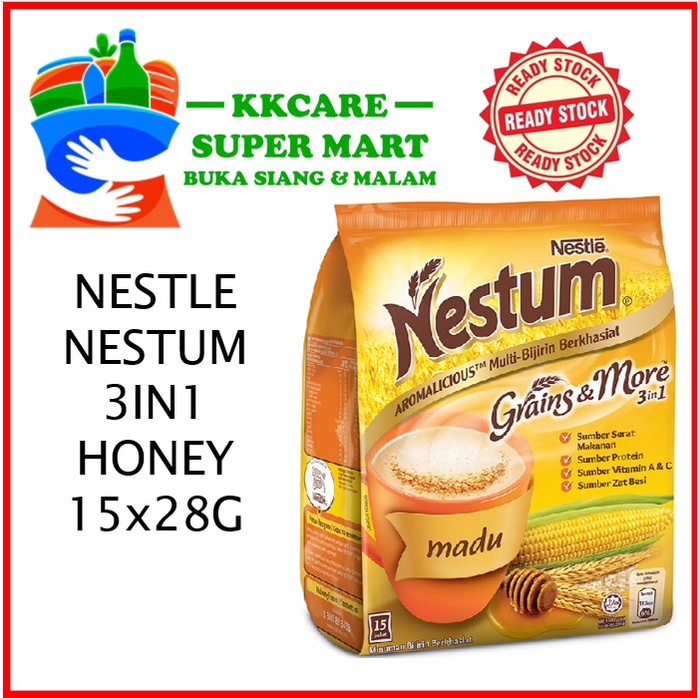 NESTLE Nestum 3in1 Honey 15X28g | Shopee Malaysia