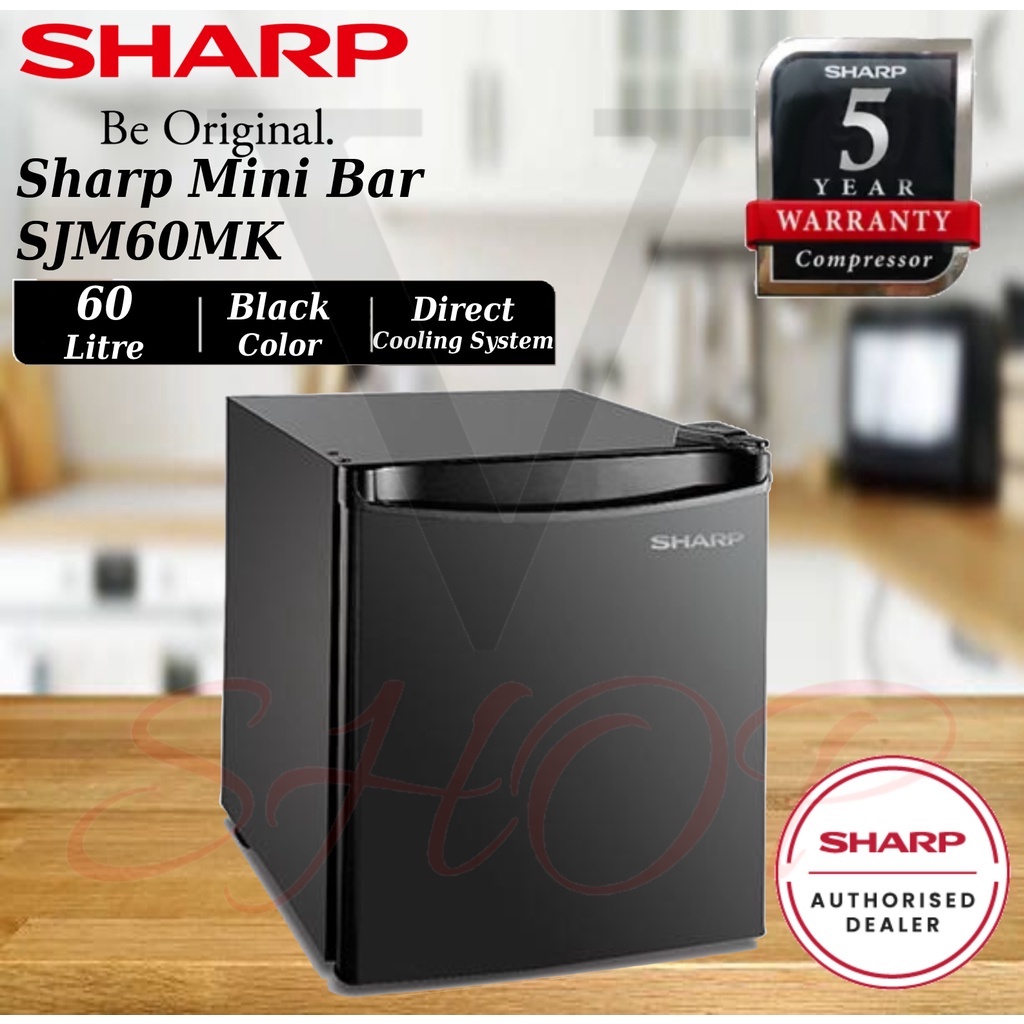 SHARP MINI BAR REFRIGERATOR SJM60MK | Shopee Malaysia