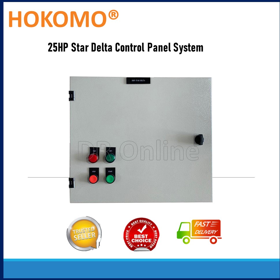 25HP Star Delta Control Panel System ,Brand LS | Shopee Malaysia