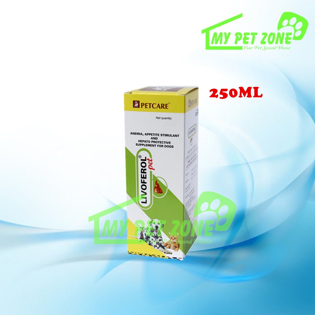 Petcare Livoferol Pet Liver Protection Supplement (Dog & Cat) 250ML ...