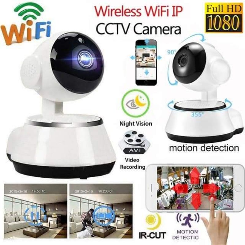 GOQ V380PRO 720P HD WIRELESS WIFI CCTV IP PREMIER SECURITY DOOM CAM ...