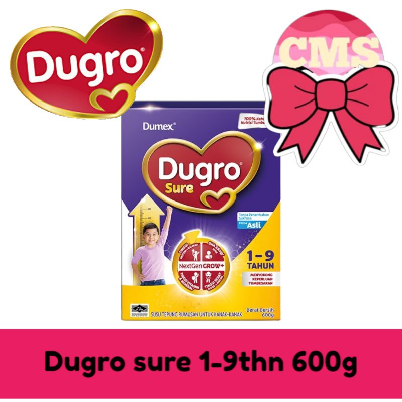 DUMEX DUGRO SURE ORIGINAL 600g | Shopee Malaysia