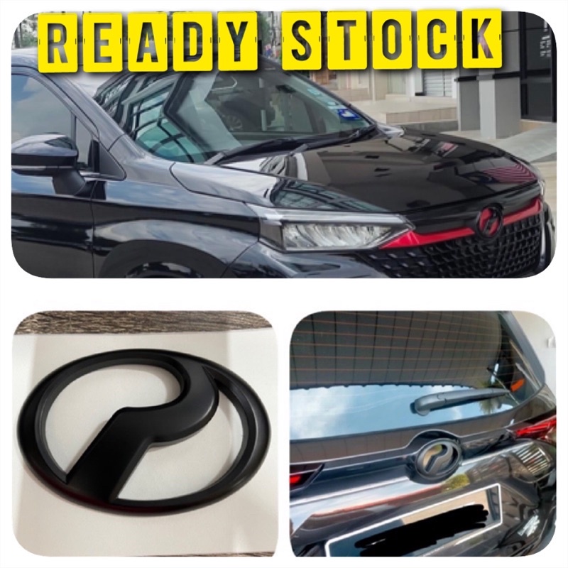 emblem hitam alza 2022 perodua logo | Shopee Malaysia