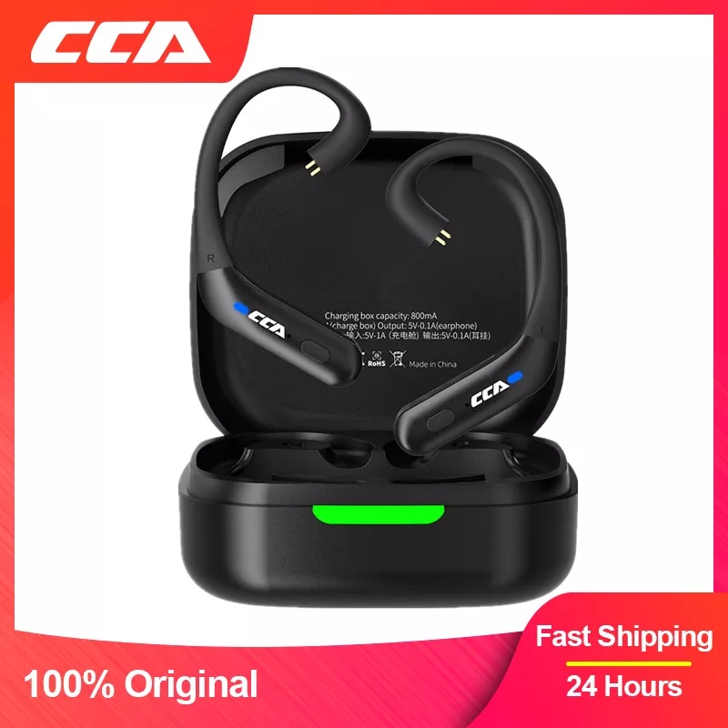CCA BTX Bluetooth-Compatible 5.2 True Wireless Earphones Ear Hook ...