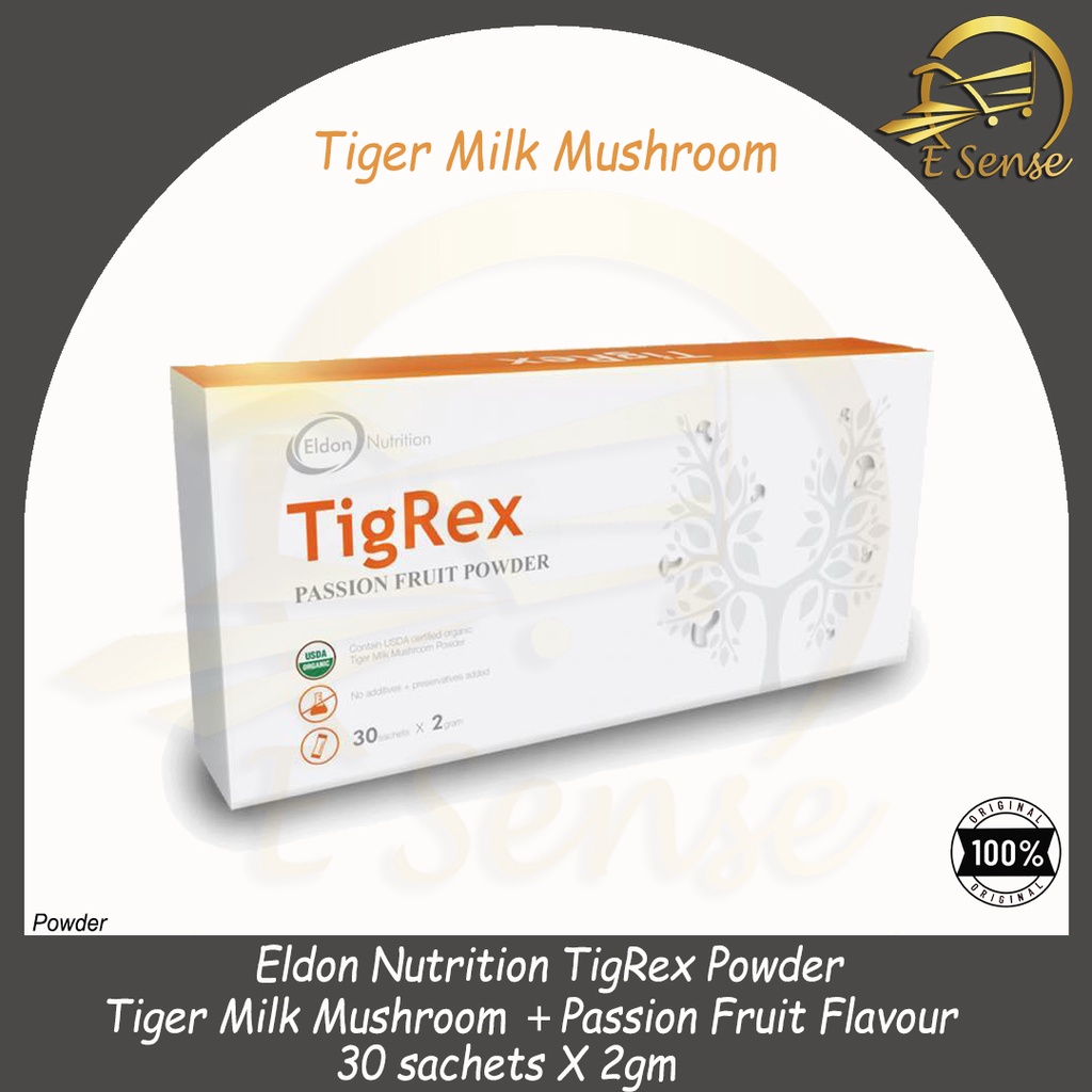 [E SENSE] TigRex Powder Passion Fruit Flavour 2g x 30 Sachets | Shopee ...