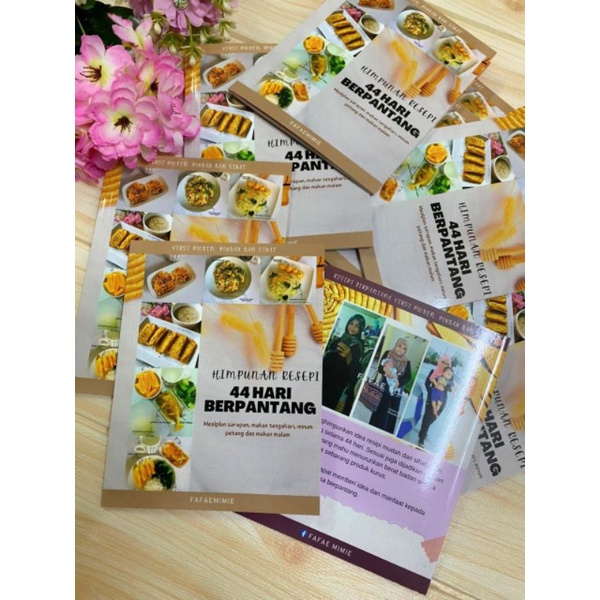 Buku Resepi 44 Hari Berpantang Menu Sihat dan Mudah by Fafae Mimie ...