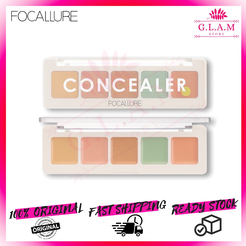 FOCALLURE [FA-172] Color Concealer Palette | Shopee Malaysia