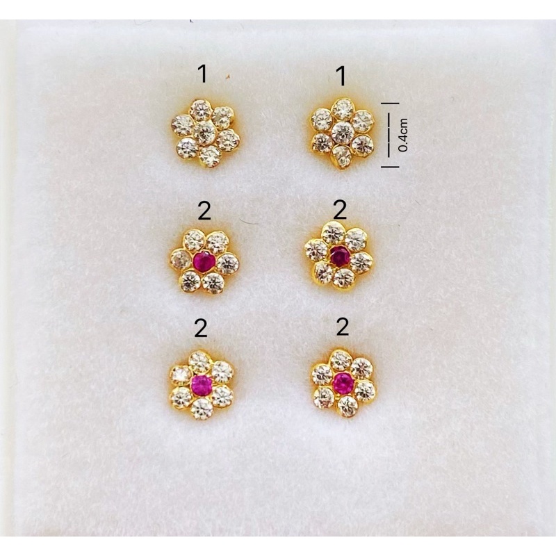 mukuthi 14k screw back nose ring | Shopee Malaysia