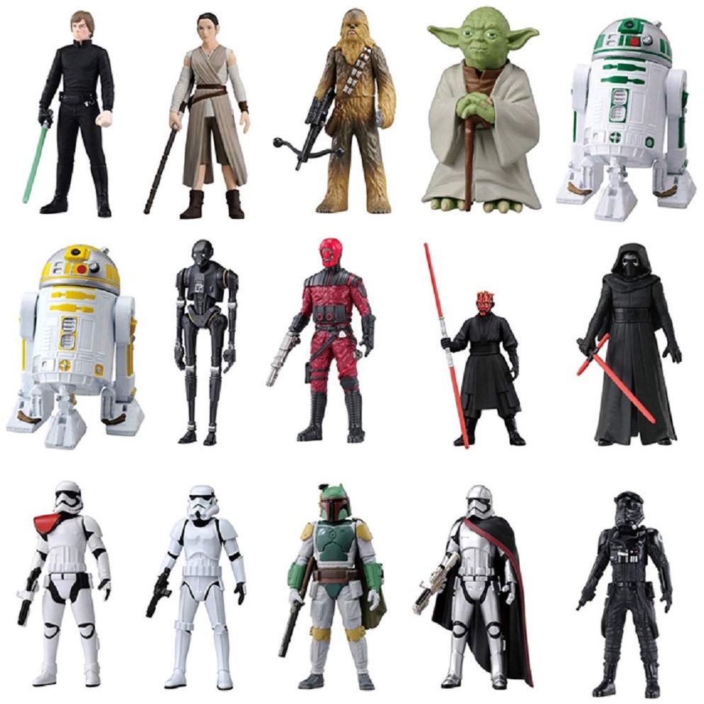 ORIGINAL Genuine Licensed Star Wars Figures by Takara Tomy Metacolle ...