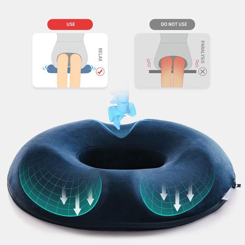 Donut Pillow Hemorrhoid Seat Cushion Tailbone Coccyx Orthopedic Medical ...
