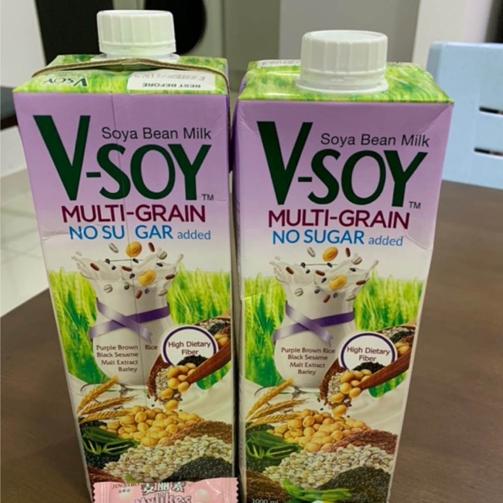 V-Soy Multi-Grain (No Sugar) 1L (EZY) | Shopee Malaysia