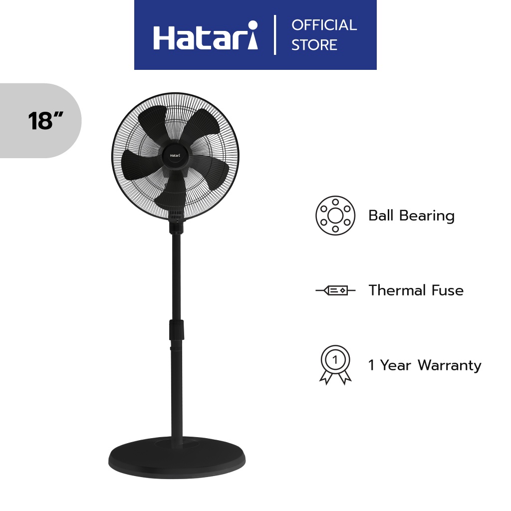 HATARI Industrial Fan Pedestal Type IP18M1 (18") | Shopee Malaysia