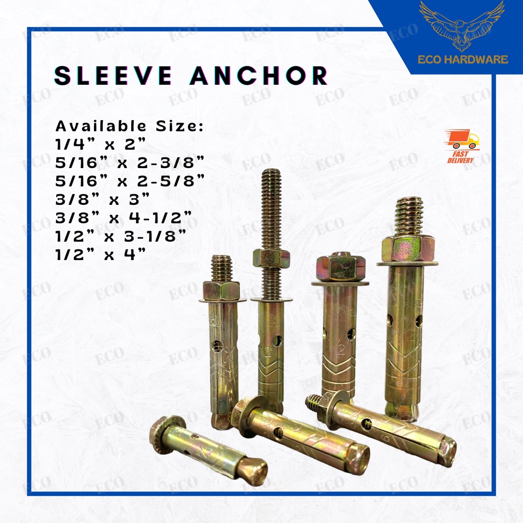 Sleeve Anchor/PJ Anchor/Wall Plug Besi/Dpi Anchor/Anchor Boat/Anchor ...