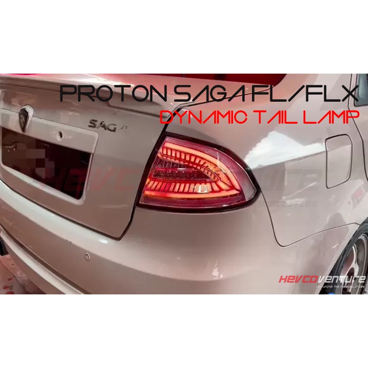 Proton Saga FL FLX SV 2011 - 2015 Dragon Scale Dynamic Tail Lamp With ...