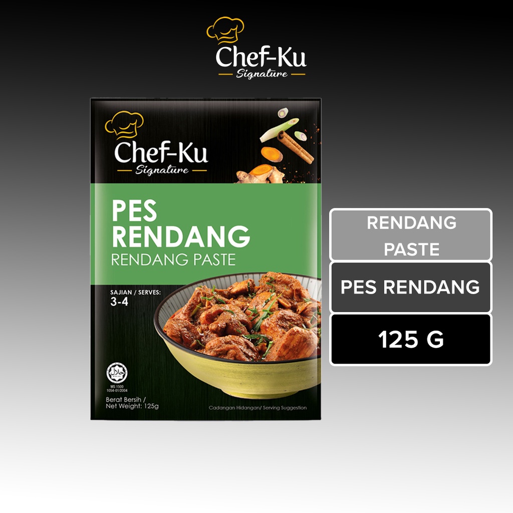 Chef-Ku Signature Pes Rendang Rendang Paste | Shopee Malaysia